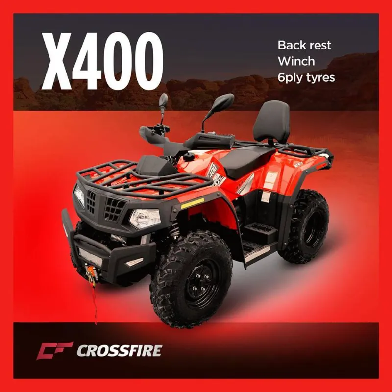 Crossfire X400cc Quad | Odes Superstore Toowoomba